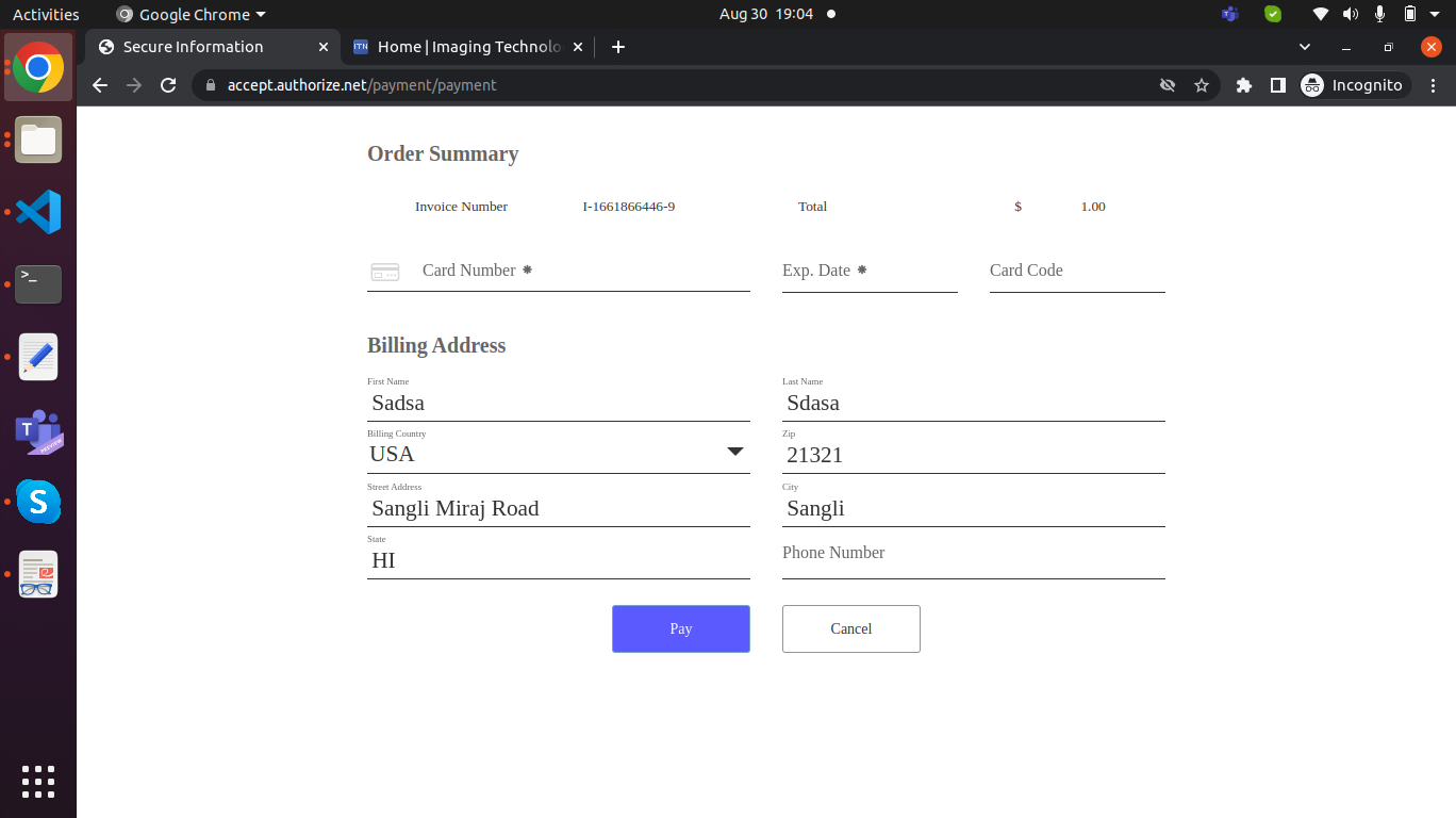 Display our own images on the Authorize.Net hosted... - Cybersource Developer Community