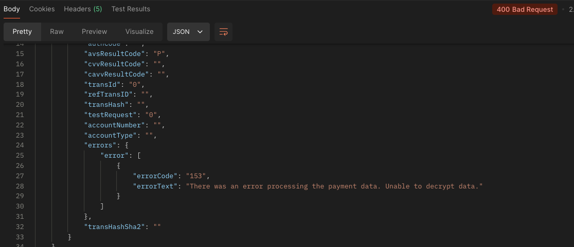 Google Pay Android Integration Error - Cybersource Developer Community