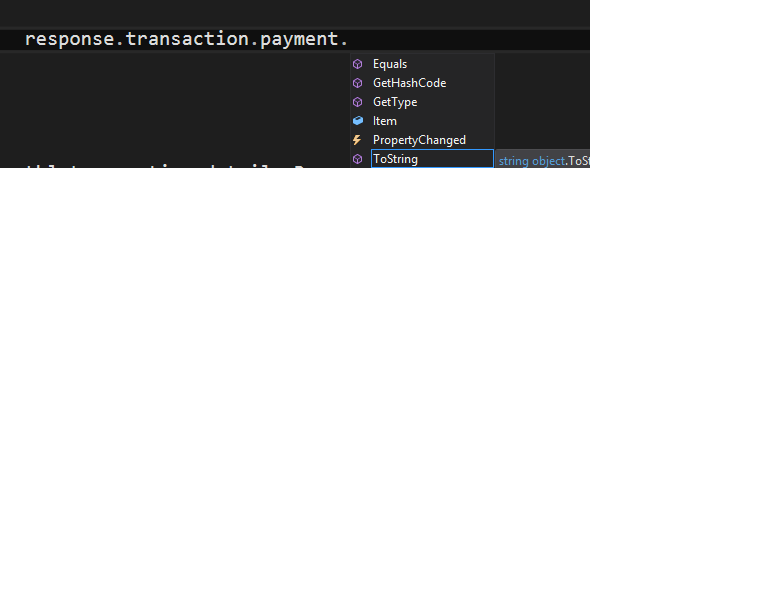 bank account , routing no etc from Get Transaction... - Cybersource Developer Community