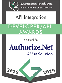 Authorize.Net Named “Best API Integration” by The ... - Cybersource Developer Community
